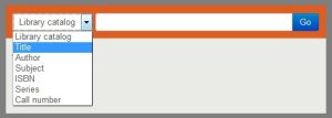OPAC Search - Library