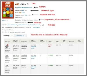 OPAC Search - Library