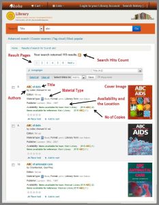 OPAC Search - Library
